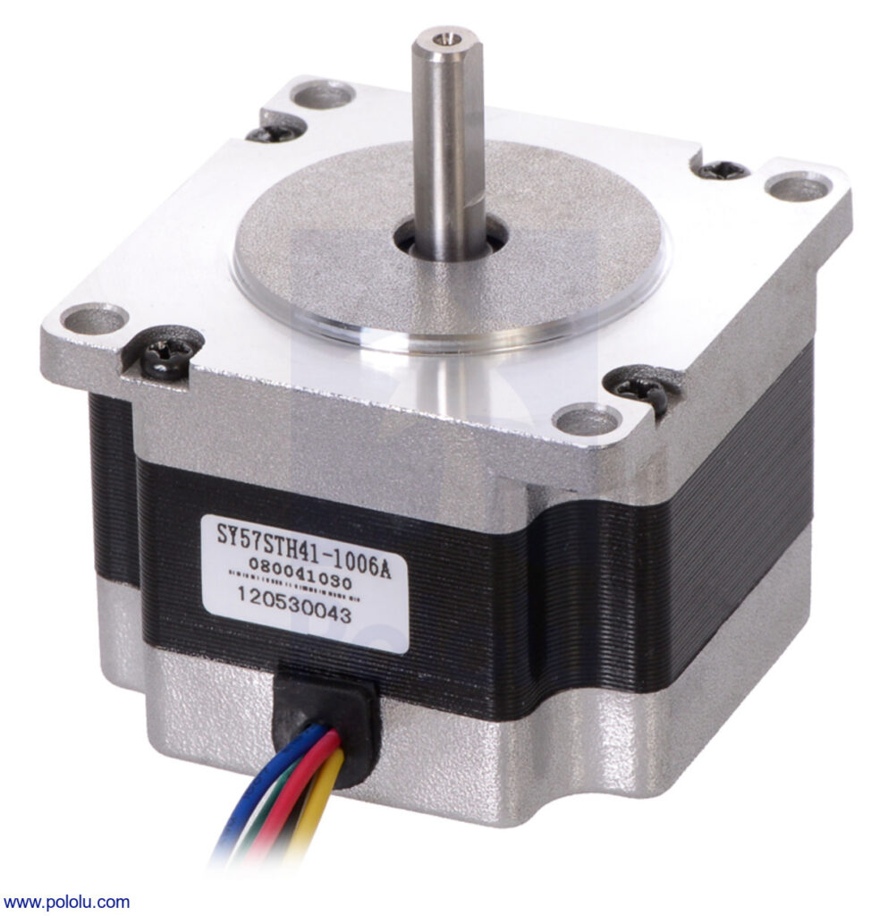 MOTOR A PASOS POLOLU PAP UNIPOLAR / BIPOLAR 5.7V, 1 A NEMA 23 POLOLU ...