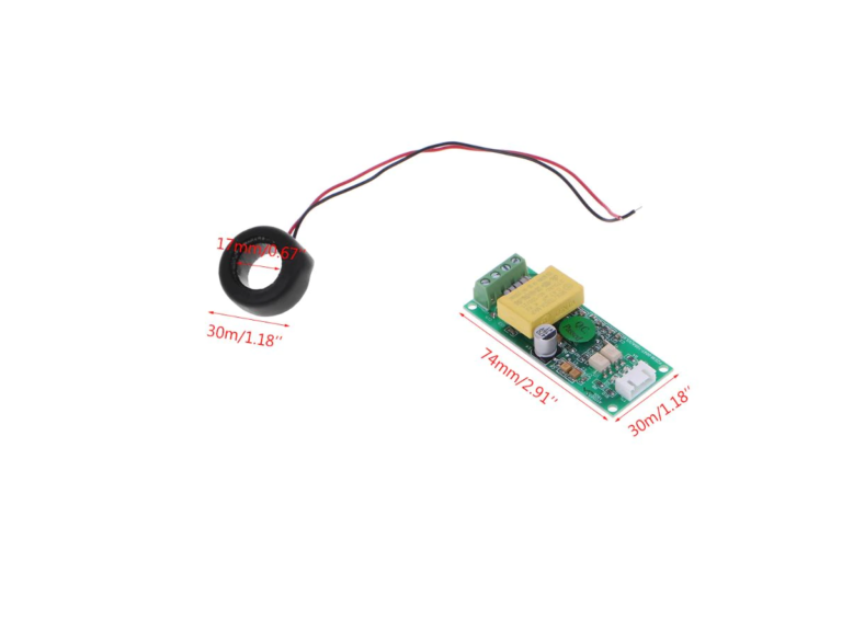 MÓDULO SENSOR DE CORRIENTE AC PZEM-004T - Electrostore
