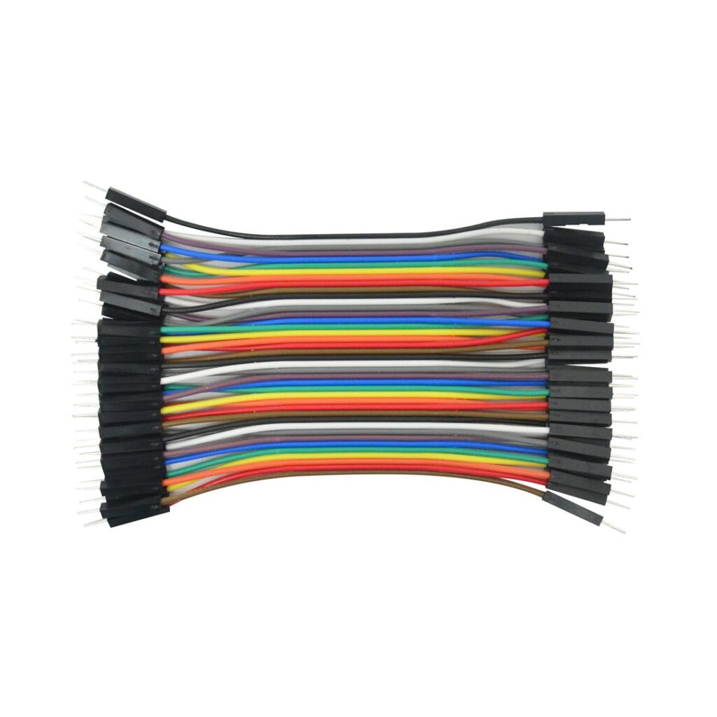 KIT DE 40 CABLES ARDUINO 10CM DE LONGITUD MACHO-MACHO DUPONT - JUMPER ...
